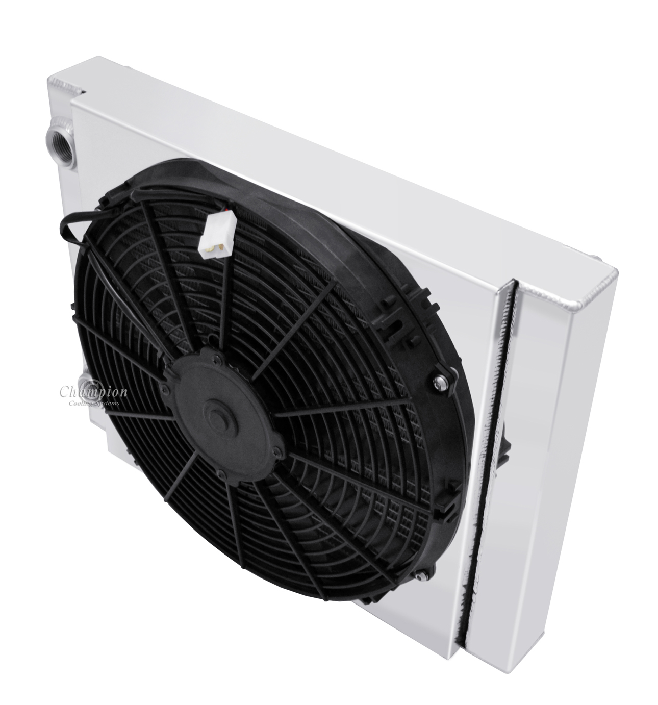 1 Row Drag Racing Radiator 19 x 14 Overall Dual Pass