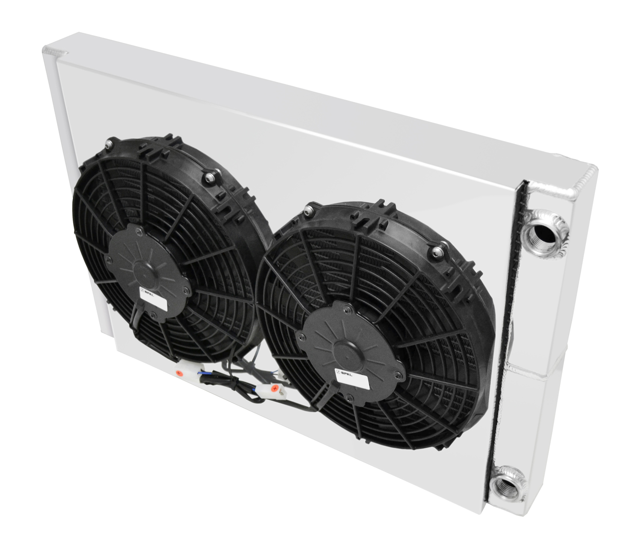 1 Row Drag Racing Radiator 25 x 16 Overall Dual Pass