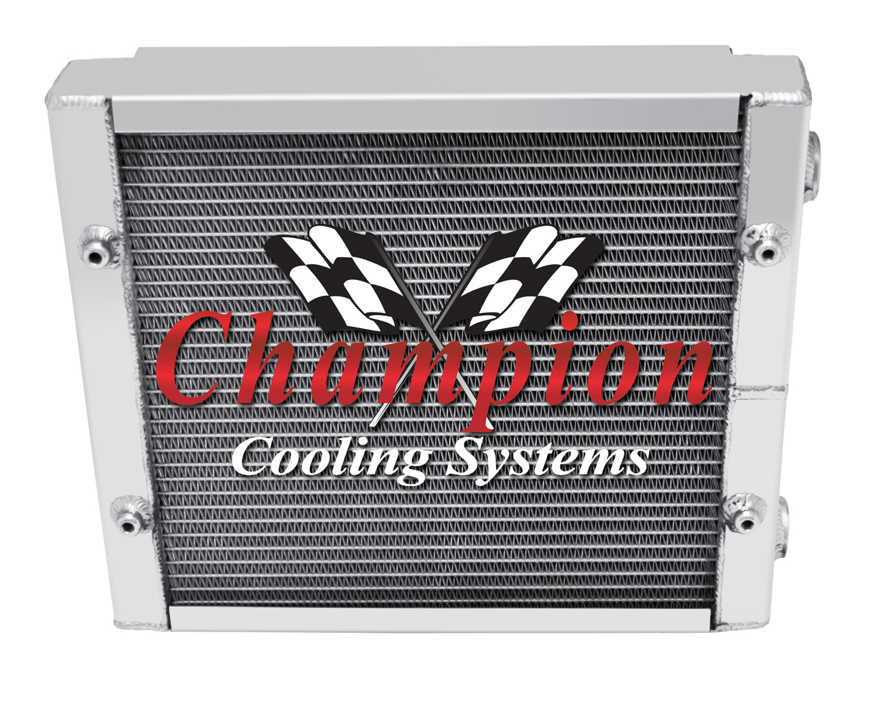 1 Row Drag Racing Radiator 16 x 14 Overall Dual Pass